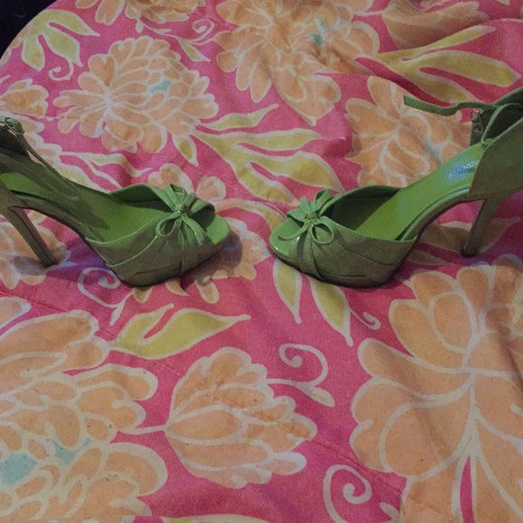 Shoes | Lime Green Heels | Poshmark